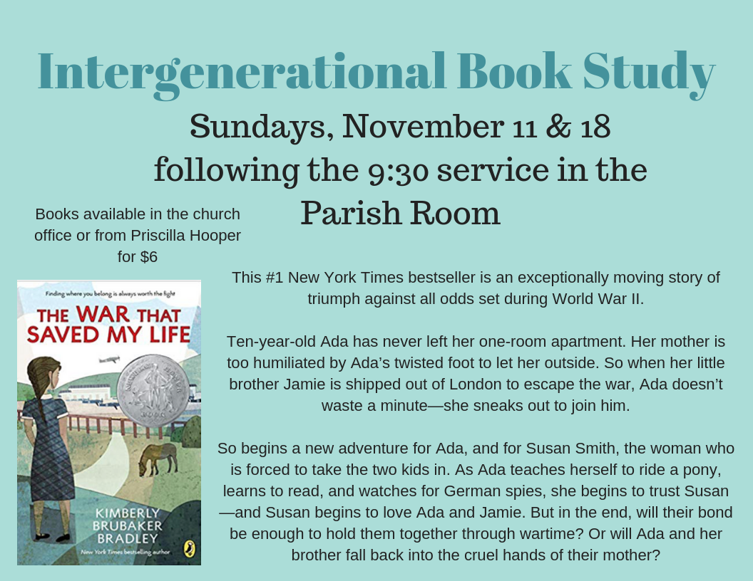 Intergenerational Book Study | St. James's Episcopal Church